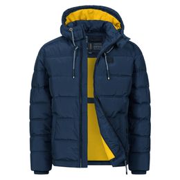 INDICODE JEANS Winter Jacket 'INCoolios' male size S Dark blue