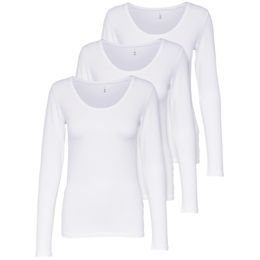 Only Shirt Damen Gr&ouml;&szlig;e XL wei&szlig;