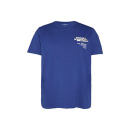 s.Oliver Men Big Sizes T-Shirt Herren Gr&ouml;&szlig;e XXL indigo / wei&szlig;