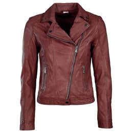 JCC Lederjacke Damen Gr&ouml;&szlig;e M rot Sommerjacke