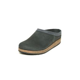 Stegmann Clogs 'Lederhausschuh Leder Clog Stegmann' Herren Gr&ouml;&szlig;e 44 graphit