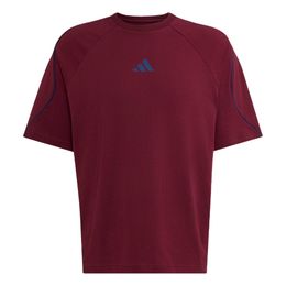 adidas Sportswear Performance Shirt 'Stadium' male size M Navy / Bordeaux