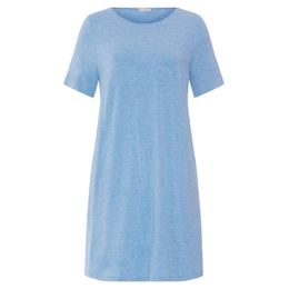 Hanro Nightgown 'Natural Elegance' female size L Light blue