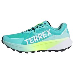 adidas terrex Laufschuh 'Agravic 3' Herren Gr&ouml;&szlig;e 47/47.5 aqua / himmelblau / grasgr&uuml;n / wei&szlig;