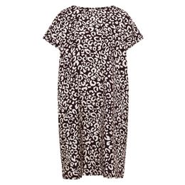 Cecil Kleid Damen Gr&ouml;&szlig;e 44 dunkelrot / wei&szlig; Sommerkleid