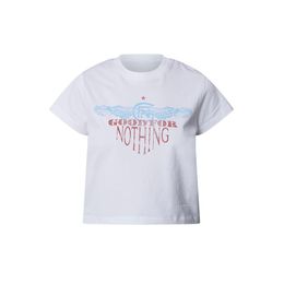 Good For Nothing T-Shirt Damen Gr&ouml;&szlig;e XS hellblau / rot / wei&szlig;