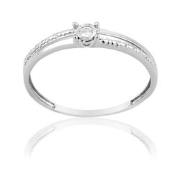 Christ Ring Damen Gr&ouml;&szlig;e 60 wei&szlig;