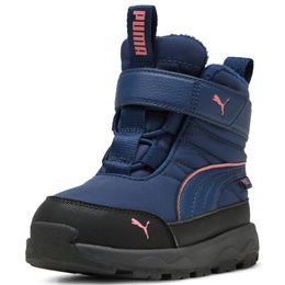 Puma Boots 'Evolve' Jungen Gr&ouml;&szlig;e 27 navy / nachtblau / pink