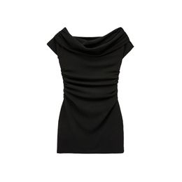 KOTON Kleid Damen Gr&ouml;&szlig;e 30 schwarz Sommerkleid