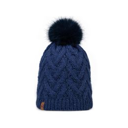 Buff M&uuml;tze 'Buff Knitted Fleece Caryn Beanie' Damen Gr&ouml;&szlig;e 54/64 dunkelblau