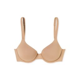 Schiesser B&uuml;gel-BH ' BH mit Schale - Unique Micro ' Damen Gr&ouml;&szlig;e 85 beige Sommerkleid