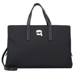 K by KARL LAGERFELD Karl Lagerfeld Handtasche 'Ikonik 2.0' Damen Gr&ouml;&szlig;e One Size beige / schwarz / wei&szlig;