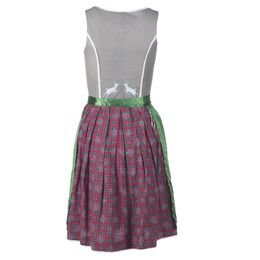 Maze Dirndl female size 46 Grey / Green / Light purple