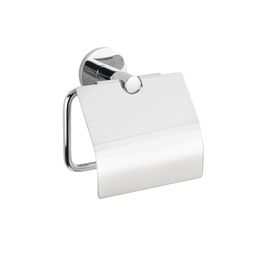 Wenko Toilettenpapierhalter Herren Gr&ouml;&szlig;e B: 13.5cm x H: 13cm x T: 7cm silber