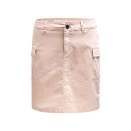 SOCCX Basic Rock im Cargo-Stil Damen Gr&ouml;&szlig;e 40 beige
