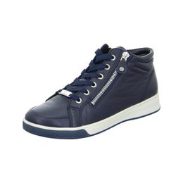 Ara High-Top Sneakers 'Rom' female size 41.5 Dark blue / Silver