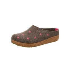 Haflinger Hausschuh in grau | Gr.: 38