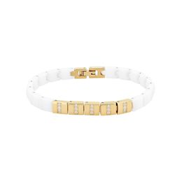 Akzent Armband 'Arin' Damen Gr&ouml;&szlig;e 20 cm wei&szlig;