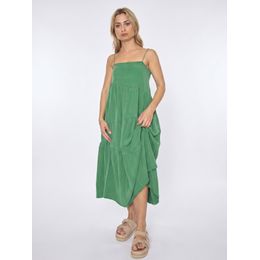 Wild Pony Kleid 'Vestido largo amplio verde' Damen Gr&ouml;&szlig;e 40 gr&uuml;n Sommerkleid