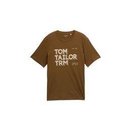 Tom Tailor Shirt male size XL Beige / Ochre