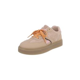 Ital-Design Sneaker Damen Gr&ouml;&szlig;e 37 hellbraun / dunkelbraun / rosa Sommerschuhe