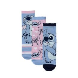 Cerd&aacute; Socken 'Socken Pack 3 St&uuml;ck Stitch' M&auml;dchen Gr&ouml;&szlig;e 31/34.5 bunt