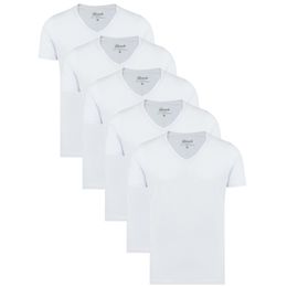 Yazubi T-Shirt 'Mythic V' Herren Gr&ouml;&szlig;e M wei&szlig;