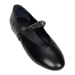 Desa Ballet Flats 'Ballerinas' female size 40 Black