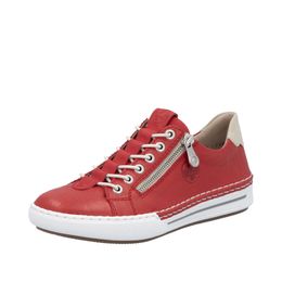 Rieker Sneaker Damen Gr&ouml;&szlig;e 38 rot Sommerschuhe