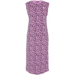 Chiemsee Kleid Damen Gr&ouml;&szlig;e 40 lila / schwarz Sommerkleid