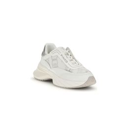 Pinko Sneaker low 'Ariel 19 - Sneaker Calf Leather/Patent/Monogram Net' Damen Gr&ouml;&szlig;e 39 wei&szlig; Sommerschuhe