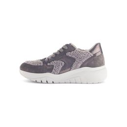 Gabor Leder-Sneakers in Braun - 60% | Gr&ouml;&szlig;e 37 | Damen-sneakers