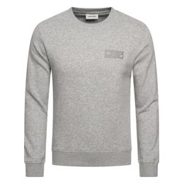 Jack & Jones Jack & Jones Sweatshirt 'JJCOPOPS' Herren Gr&ouml;&szlig;e L hellgrau
