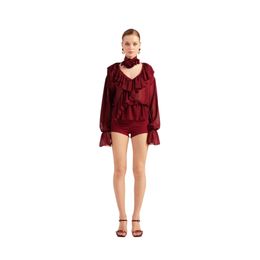 Holly Lolly Bluse Damen Gr&ouml;&szlig;e XS burgunder