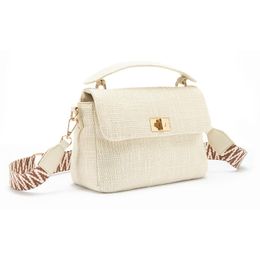 Vivance Damen Umh&auml;ngetasche &raquo;Schultertasche, Tragetasche, Crossbody Bag, Damentasche, Strandtasche&laquo; Handtasche Damen zum Umh&auml;ngen mit besticktem 