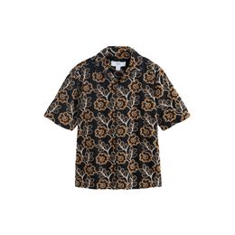 next Button Up Shirt male size M Mandarine / Black / White