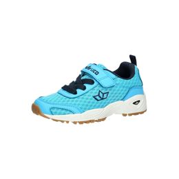 Lico Athletic Shoes 'Bronte VS' boy size 33 Neon blue / Black / White