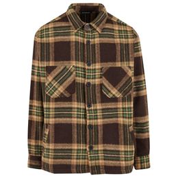 2Y Premium Button Up Shirt male size XXL Brown / Olive