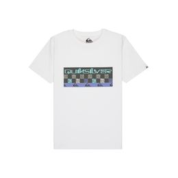 Quiksilver Shirt 'Next Gen' boy size 128/134 Aqua / Green / White