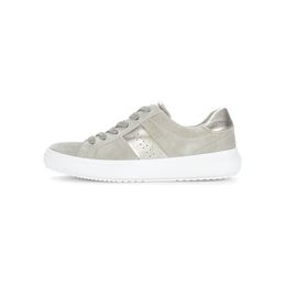 Gabor Leder-Sneakers in Gold/ Gr&uuml;n - 57% | Gr&ouml;&szlig;e 37,5 | Damen-sneakers