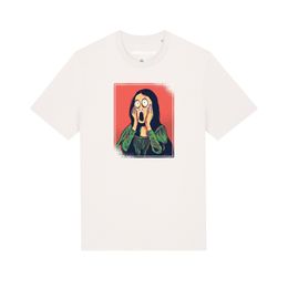 Watapparel T-Shirt ' Mona Lisa Scream ' Herren Gr&ouml;&szlig;e XXXL mischfarben / wei&szlig;