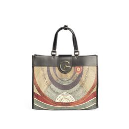 Gattinoni Handtasche Damen Gr&ouml;&szlig;e One Size beige / rostbraun / rubinrot / schwarz
