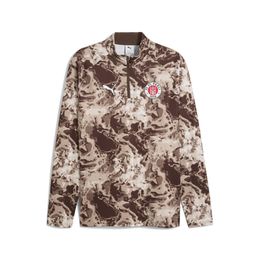 Puma Funktionsshirt 'FC St. Pauli' Herren Gr&ouml;&szlig;e XXXL braun / wei&szlig;
