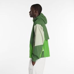 New Balance Sportjacke 'Better Run' Herren Gr&ouml;&szlig;e XS silbergrau / kiwi / apfel / pastellgr&uuml;n