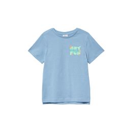 s.Oliver Shirt boy size 140 Dusty blue / Mint / Orange / White