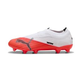Puma Soccer Cleats 'Ultra Nitro 7 Match' male size 45 Neon red / Black / White