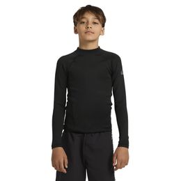 Quiksilver Performance Shirt 'Everyday Heat' boy size 128 Grey / Black