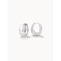 Rougemont Jewellery Ohrringe 'Wasserfeste Creolen Ohrringe' Damen Gr&ouml;&szlig;e 11*8*2 silber