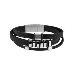 Akzent Armband 'Amnun' Herren Gr&ouml;&szlig;e 22 cm schwarz