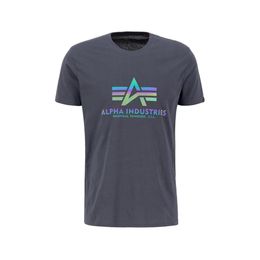 Alpha Industries Shirt 'Basic Logo' male size XXXL Dark grey